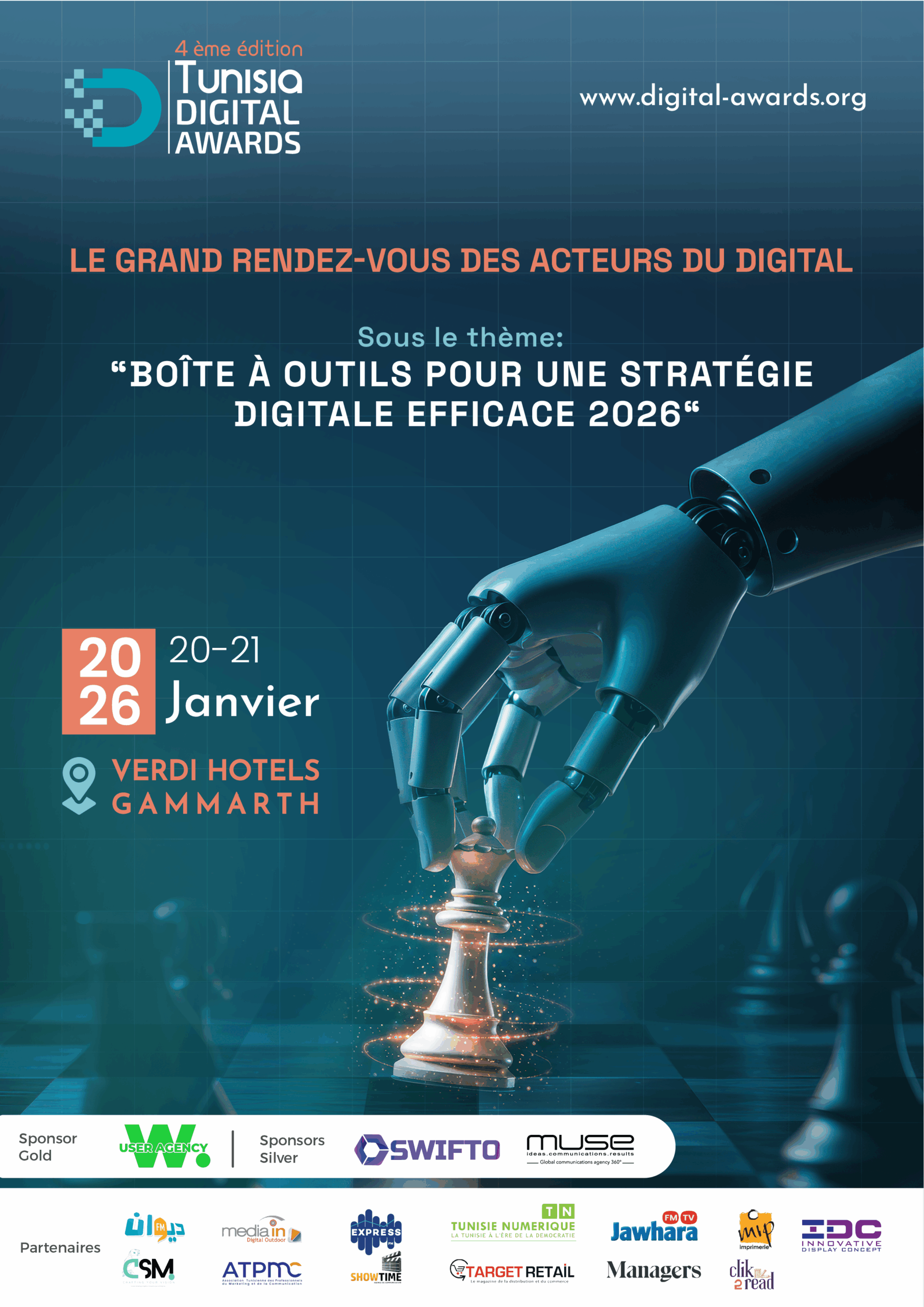 Tunisia Digital Awards 2026 : célébrer l’excellence et l’innovation ...